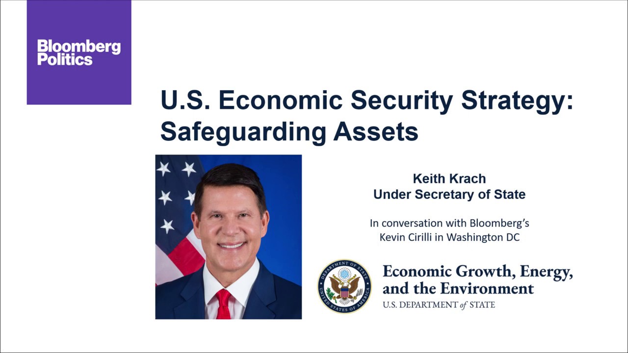 U.S. Economic Security Strategy: Safeguarding Assets - Keith Krach ...