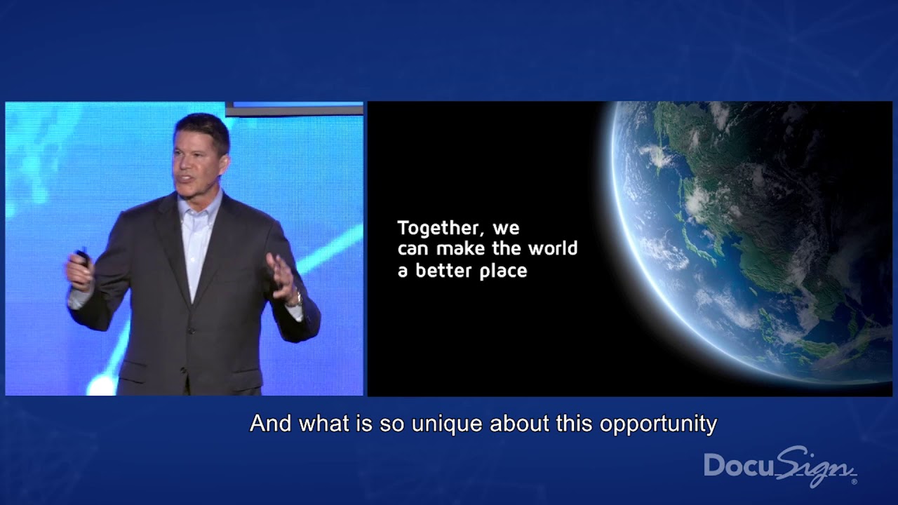 Docusign family world impact - Keith Krach Official Website