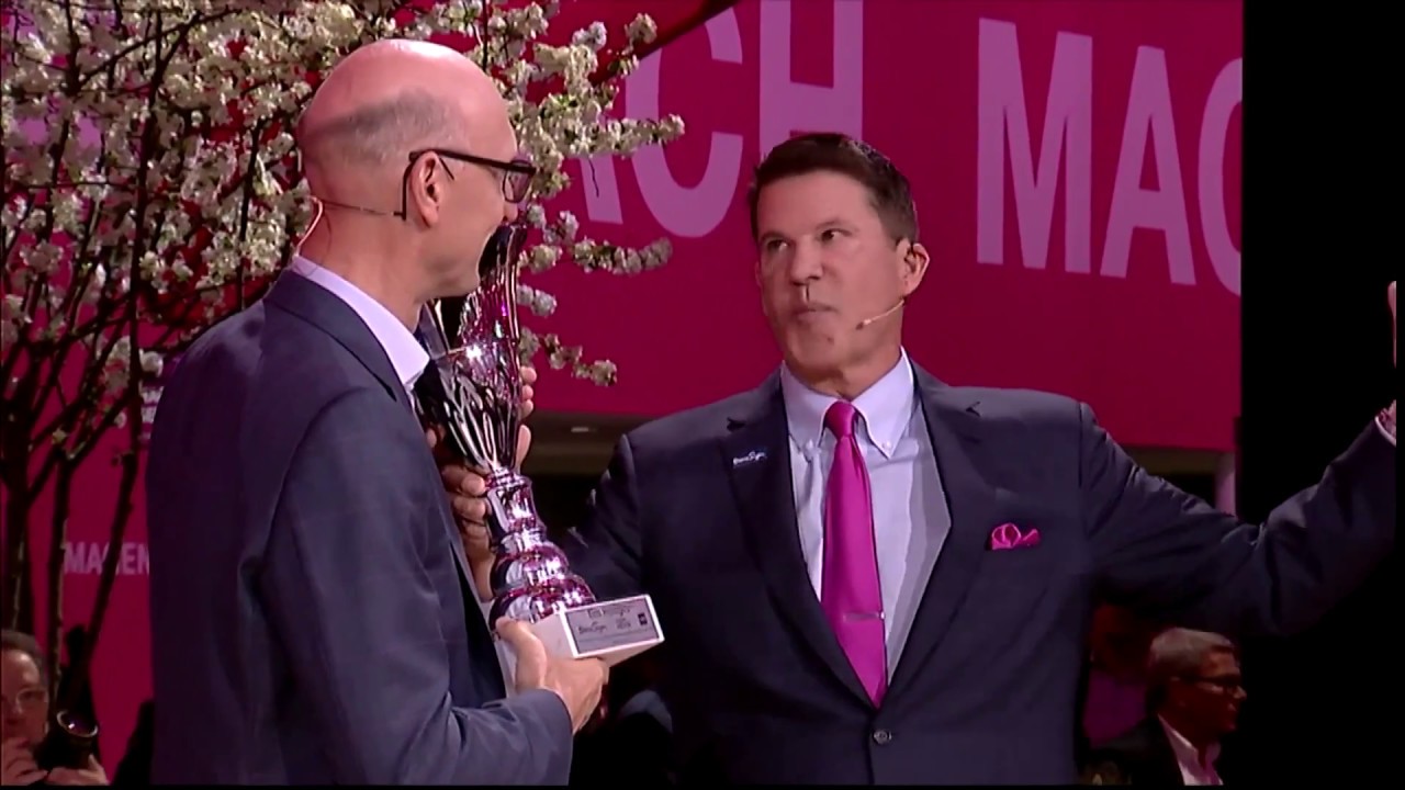 Keith Krach Surprises Tim Höttges With A DocuSign Digital Hero Award ...