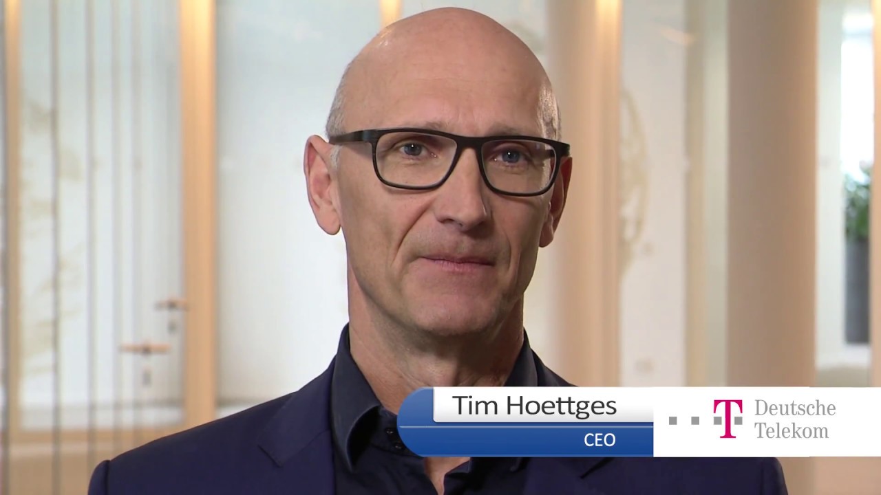 Tim Hoettges, CEO of Deutsche Telekom Discusses Digital Transformation ...